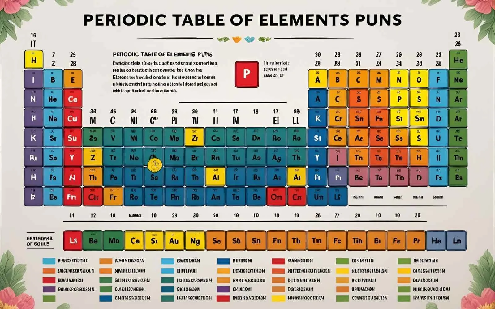 Periodic Table of Elements Puns: ⚗️ Elemental Jokes to Spark Laughs! 🧪