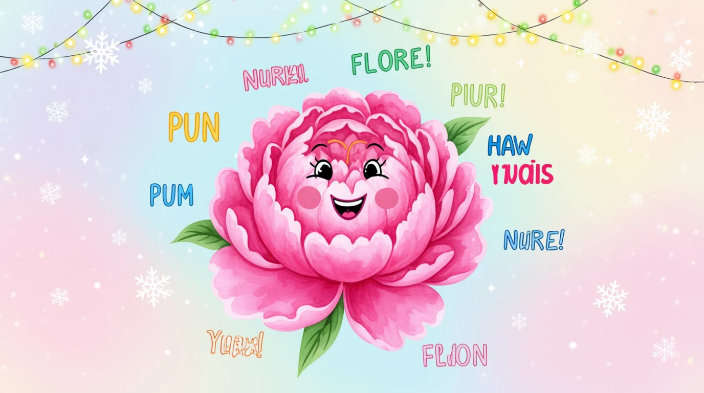 Peony Puns: Blooming with Laughter and Petal-Perfect Wordplay 🌸