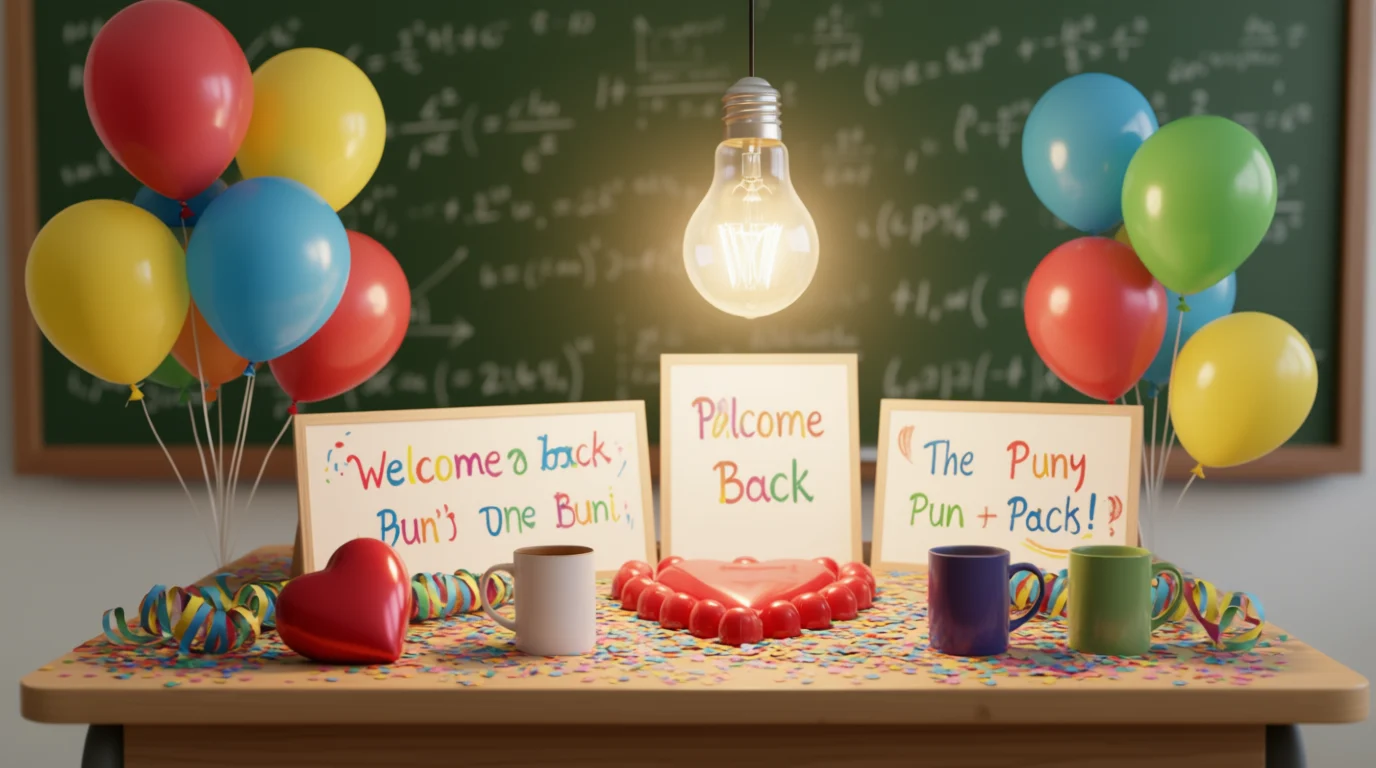 Welcome Back Puns: Hilarious Ways to Say “Good to See You Again!” 🎉