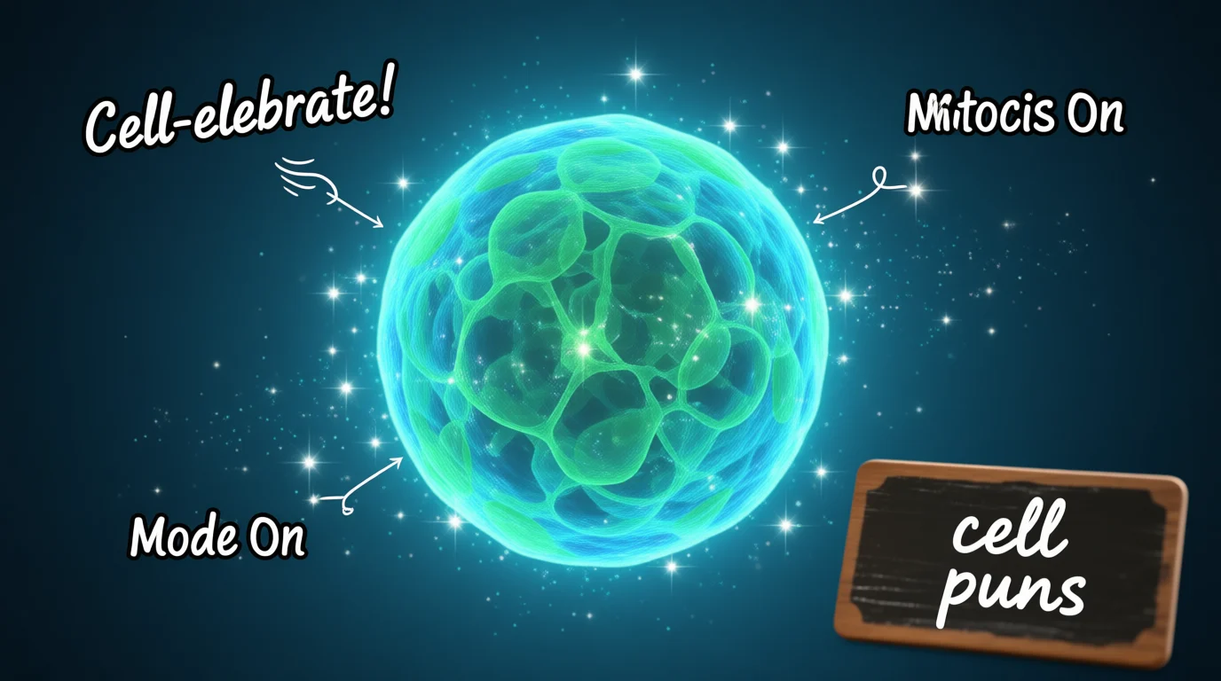 150+🔬Cell Puns That Split You Up with Laughter!