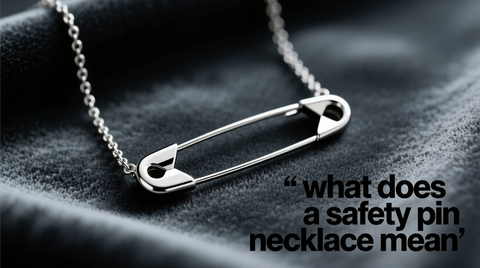 What Does a Safety Pin Necklace Mean? 🔗 Explained Simply