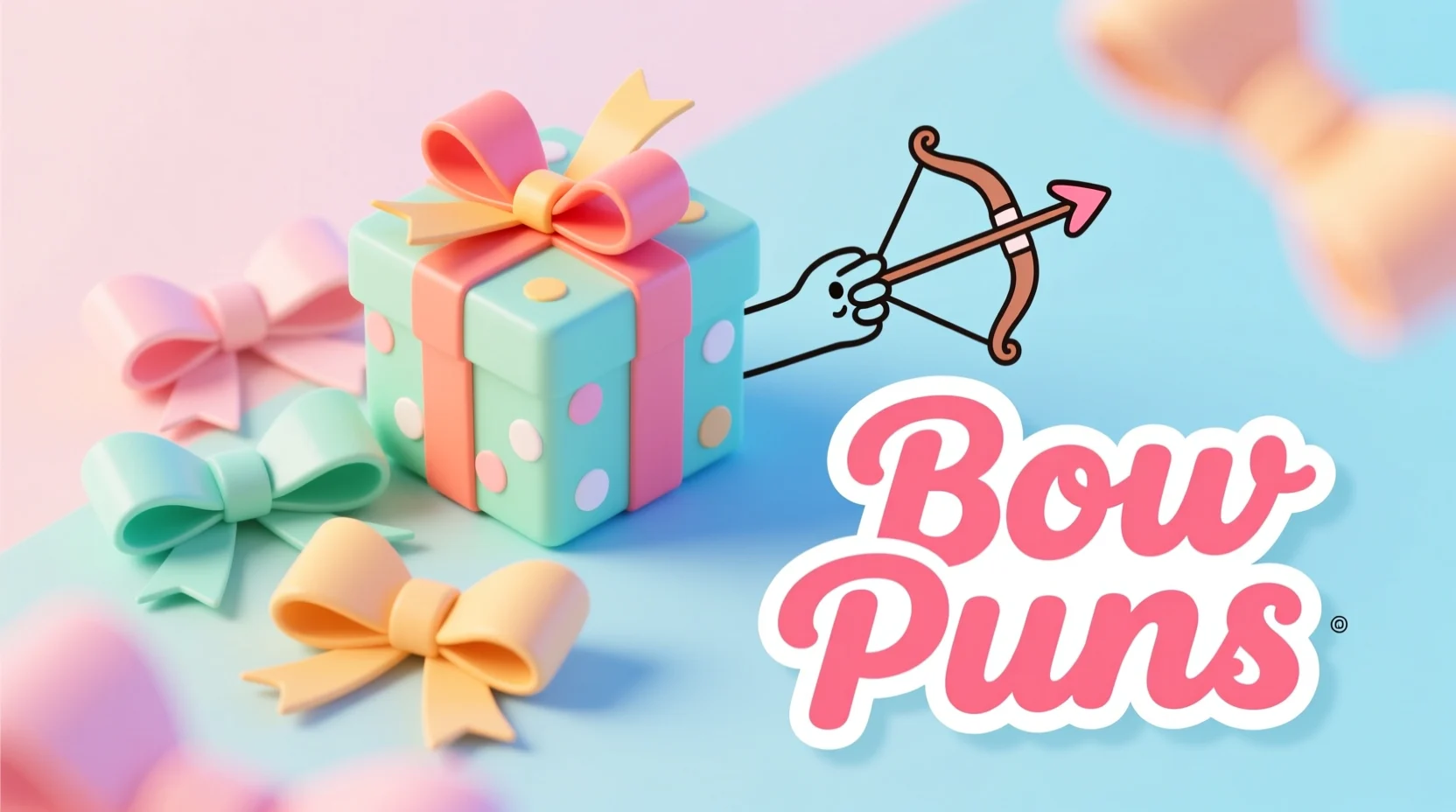 Bow Puns: Cute, Clever, and Right on Target 🎀🏹